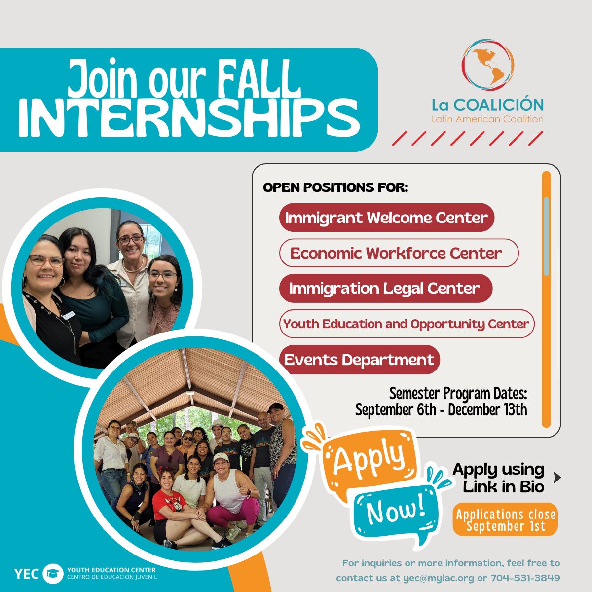 Events for September 2025 – La Coalicion